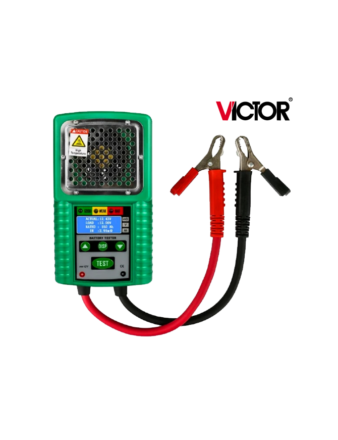 VICTOR VC-3015C ΟΡΓΑΝΟ ΜΕΤΡΗΣΗΣ ΜΠΑΤΑΡΙΩΝ 6V ΚΑΙ 12V ΑΠΟ 40-200Ah VRLA AGM/GEL VICTOR